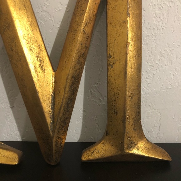 Hobby Lobby | Accents | 525 Gold Letter M Wall Decor | Poshmark